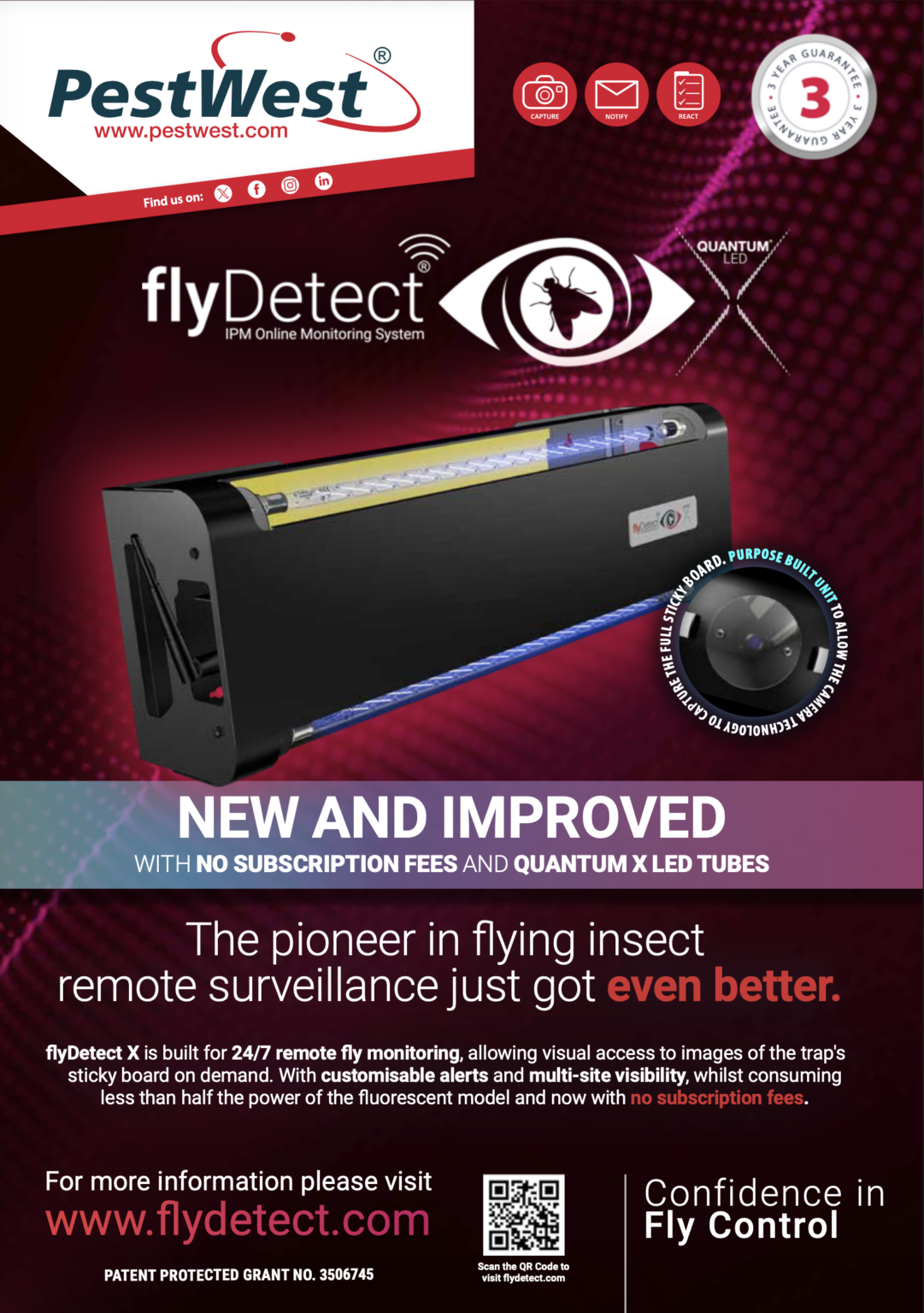 FlyDetect – PestWest Electronics UK