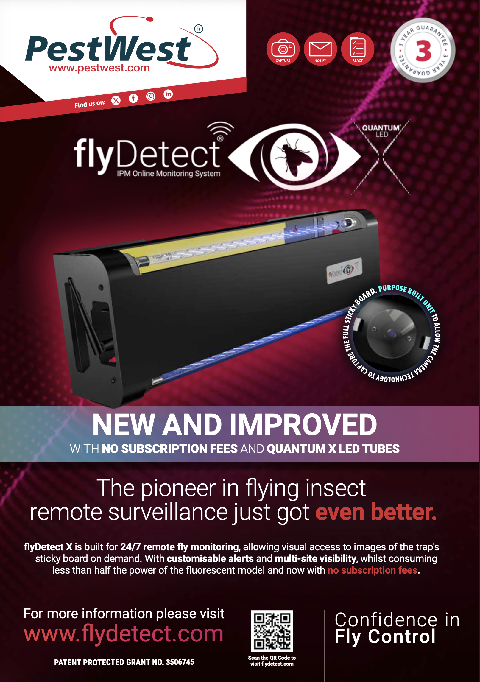 FlyDetect – PestWest Electronics UK